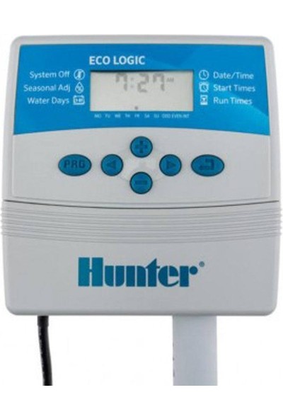 Hunter ELC-601 I-E Eco-Logic 6 Istasyonlu Mekan Içi Model Trafo Dahil Hunter ELC-601 I-E Eco-Logic 6 Istasyonlu Mekan Içi Model Trafo Dahil