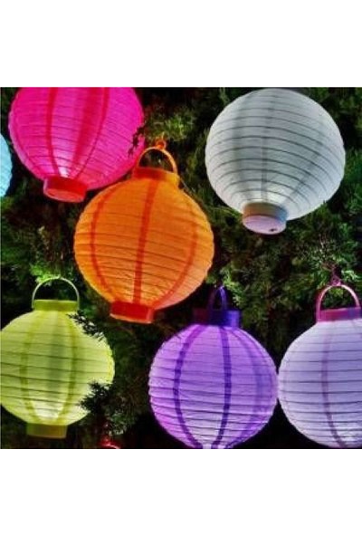 herkesetoptantic 10’lu Kağıt Japon Feneri LED Işıklı (Asrti)