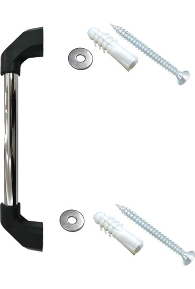 Adem Koç Plastik Metal Sabit Engelli Yaşlı Hasta Tutamağı Krom Kaplama Tutunma Barı (Montaj Vidaları Dahil) Adem Koç Plastik Metal Sabit Engelli Yaşlı Hasta Tutamağı Krom Kaplama Tutunma Barı (Montaj Vidaları Dahil)