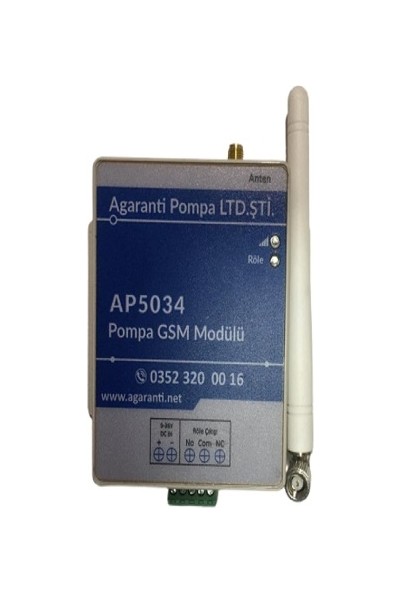 Pompadükkanım AP5034 Gsm Modül Cep Telefonu Ile Uzaktan Bariyer / Kapı / Motor Açma Pompadükkanım AP5034 Gsm Modül Cep Telefonu Ile Uzaktan Bariyer / Kapı / Motor Açma