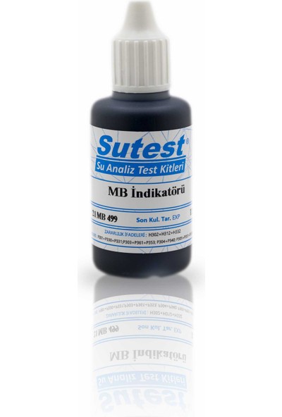 Sutest MB Indikatörü 30CC (Toplam Sertlik Indikatörü) Sutest MB Indikatörü 30CC (Toplam Sertlik Indikatörü)