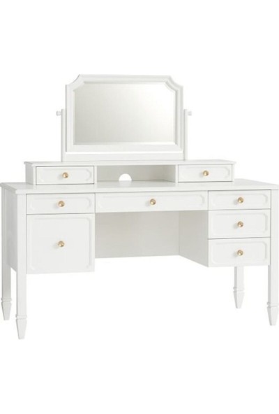 Arvell Arvel Aynalı Makyaj Masası (Lake Beyazı )