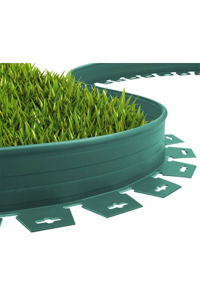 Mgf Çim Ayırıcı Esnek Plastik Çim Sınırlayıcı Bordür Taş Toprak Ayıracı Yeşil Mgf Çim Ayırıcı Esnek Plastik Çim Sınırlayıcı Bordür Taş Toprak Ayıracı Yeşil
