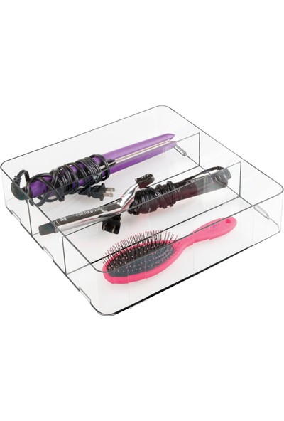 Bosphorus Çekmece Içi Kozmetik ve Takı Düzenleyici 3 Bölmeli 15X16X4CM