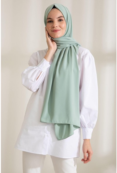 LARİSSA SCARF Medine Ipeği Şal Su Yeşili LARİSSA SCARF Medine Ipeği Şal Su Yeşili