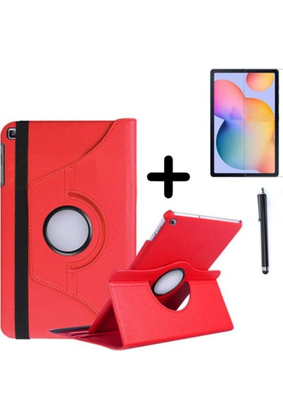 Gogoplus Samsung Galaxy Tab A7 Lite SM-T220 Dönebilen Tablet Kılıfı - Kırmızı Gogoplus Samsung Galaxy Tab A7 Lite SM-T220 Dönebilen Tablet Kılıfı - Kırmızı