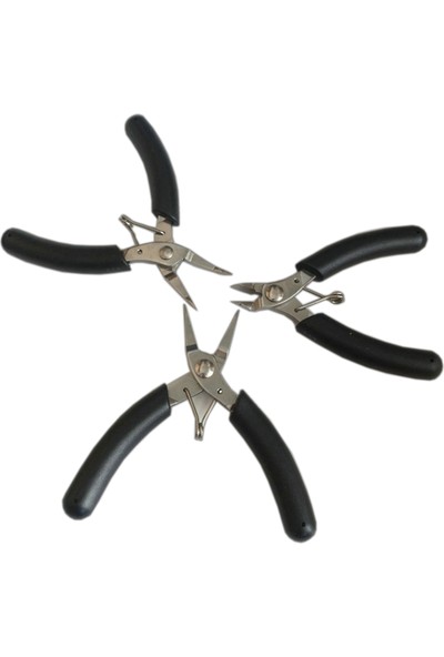 Beauty Life 3 Adet Badminton Raket Tel Kesici Tenis Raket Çekme (Yurt Dışından)