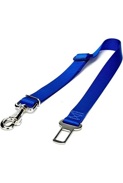 Doggie Dokuma Emniyet Kemerli Köpek Bağlantı Aparatı Medium Mavi 2,5X50-80 cm Doggie Dokuma Emniyet Kemerli Köpek Bağlantı Aparatı Medium Mavi 2,5X50-80 cm