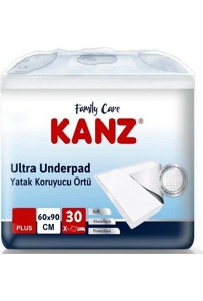 Kanz Tuvalet Eğitim ve Çiş Pedi 60X90 cm 30'lu Kanz Tuvalet Eğitim ve Çiş Pedi 60X90 cm 30'lu