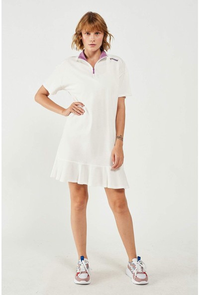 Hummel 960005 Kadın Beyaz Elbise