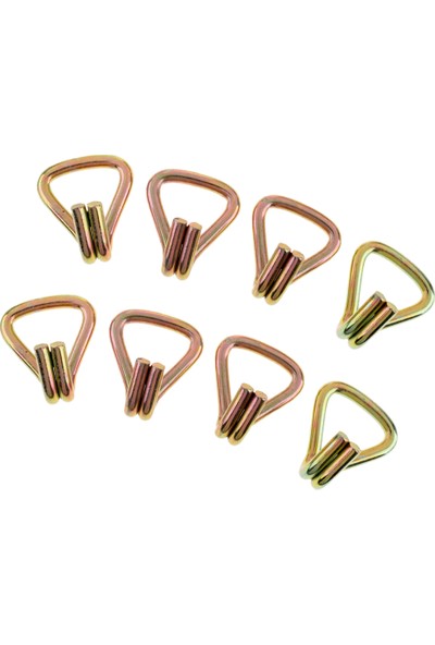 Dokuma Cırcır Kayışları Için 8 x Pençe Kanca Seti Dokuma Cırcır Kayışları Için 8 x Pençe Kanca Seti