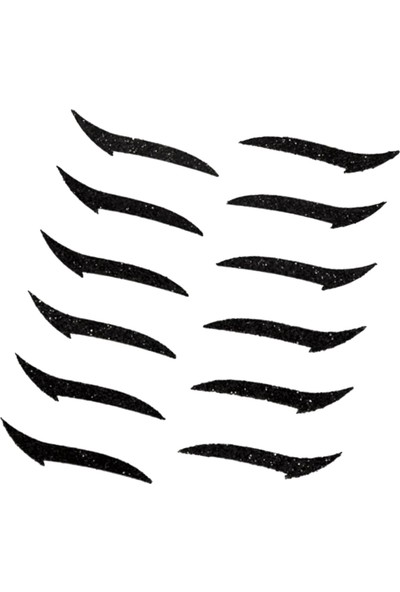Göz Farı Çıkartmaları, Eyeliner Stencil Pedleri - Mükemmel Kanatlı Ipucu Için. Yeniden Kullanılabilir, Temiz ve Esnek Kolay - 6 Çift Siyah A Göz Farı Çıkartmaları, Eyeliner Stencil Pedleri - Mükemmel Kanatlı Ipucu Için. Yeniden Kullanılabilir, Temiz ve Esnek Kolay - 6 Çift Siyah A