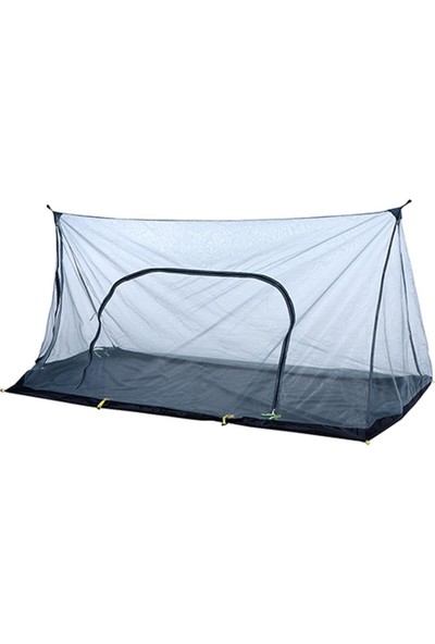 Açık Sırt Çantasıyla Kamp Böcek Cibinlik Örgü Çadır Uyku Gölgelik