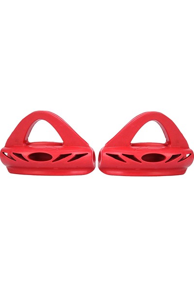 Kauçuk Dalış Kayışı Bahar Topuk Askıları Su Spor Aksesuarları Kırmızı