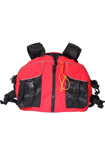 Hayat Ceketler Yetişkin Kayak Yüzme Tekne Yelek Farklı Yükseklikler Yetişkinler Için (Genellikle 25-90 kg Kullanılabilir) - Kırmızı
