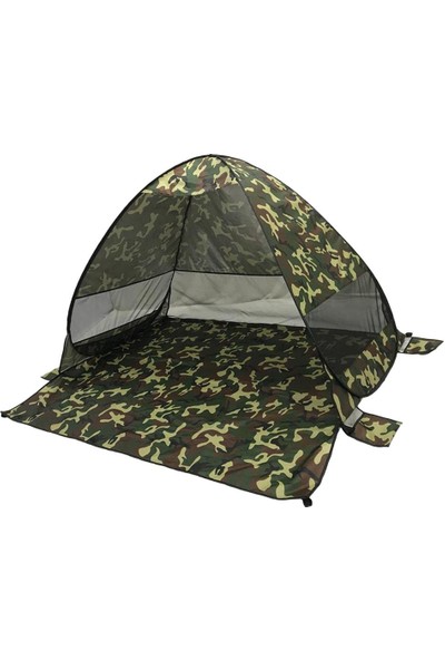 Açık Otomatik Up Plaj Çadır Güneş Barınak Anti Uv Kamp Gölgelik Sunshade Camo Açık Otomatik Up Plaj Çadır Güneş Barınak Anti Uv Kamp Gölgelik Sunshade Camo