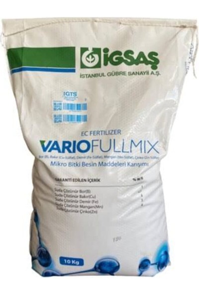 İgsaş Varıo Fullmix Mikro Besin Maddeleri Karışımı Gübre 10 kg