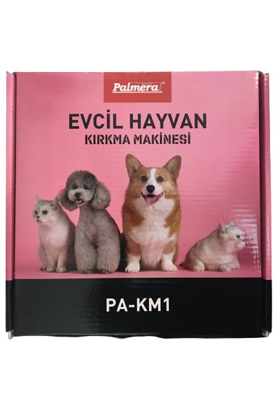 Palmera Pa-Km1 Iki Akülü Evcil Hayvan Kırkma Makinesi