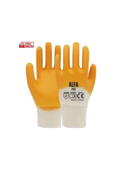 Alfa Nitril Eldiven 10