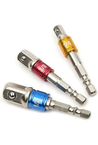 Beauty Life 3 Adet / Takım Hex Matkap Ucu Soket Adaptörü Sürücü (Yurt Dışından) Beauty Life 3 Adet / Takım Hex Matkap Ucu Soket Adaptörü Sürücü (Yurt Dışından)