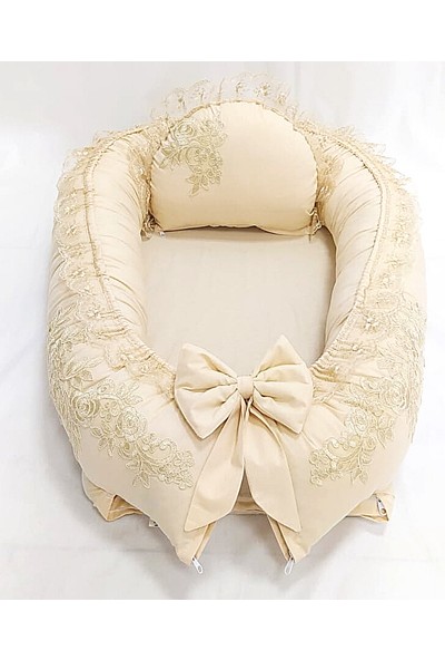 Yarence Gül Motifli Babynest