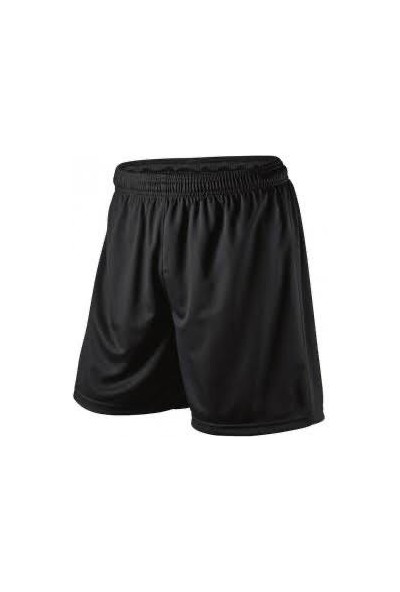 Mufa Life Sport Yetişkin Siyah Futbol Şortu Antreman Şort