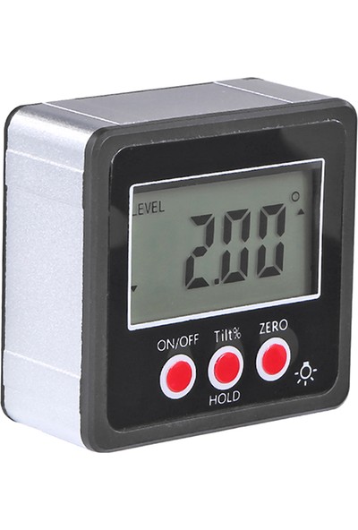 Beauty Life Yatay Açı Ölçer Dijital Iletki Inklinometre Elektronik (Yurt Dışından)