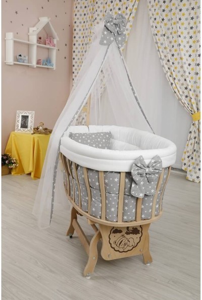 Duux Naturel Sepet Beşik-Uyku Seti Pembe Yıldız Duux Naturel Sepet Beşik-Uyku Seti Pembe Yıldız