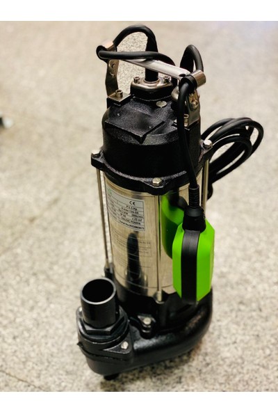 Amega 1,5 Hp Açık Fanlı Parçalayıcılı Pis Su Foseptik Dalgıç Pompa Amega 1,5 Hp Açık Fanlı Parçalayıcılı Pis Su Foseptik Dalgıç Pompa