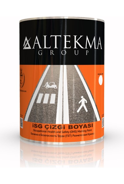 Signatekma Safetyline Beyaz Isg Çizgi Boyası 5 kg