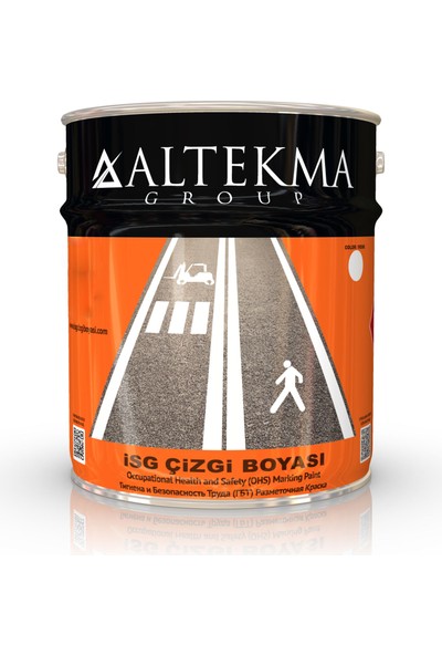 Signatekma Safetyline Sarı Isg Çizgi Boyası 20 kg