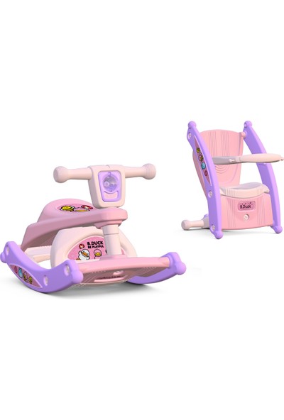 B.duck Plastik Sallanan At Sallanan Sandalye ve Yemek Sandalyesi (Yurt Dışından)