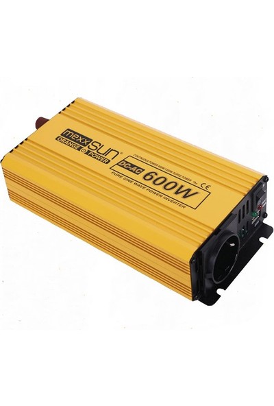 Mexxsun 600W 12V Tam Sinüs Inverter