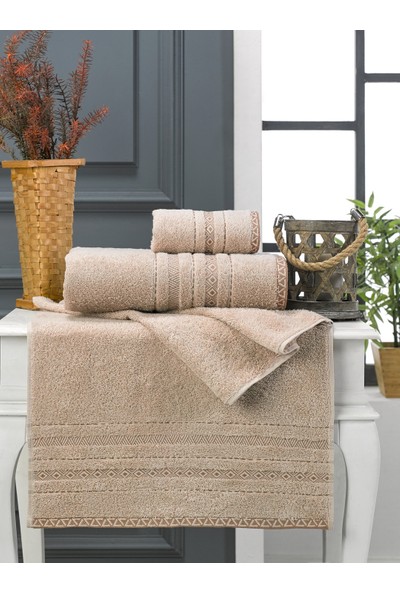 Eifin Saf Pamuk Ekstra Yumuşak 3 Adet El, Yüz ve Büyük Boy Banyo Havlu (30X50CM) (50X100CM) ve (70X140CM) Eifin Saf Pamuk Ekstra Yumuşak 3 Adet El, Yüz ve Büyük Boy Banyo Havlu (30X50CM) (50X100CM) ve (70X140CM)