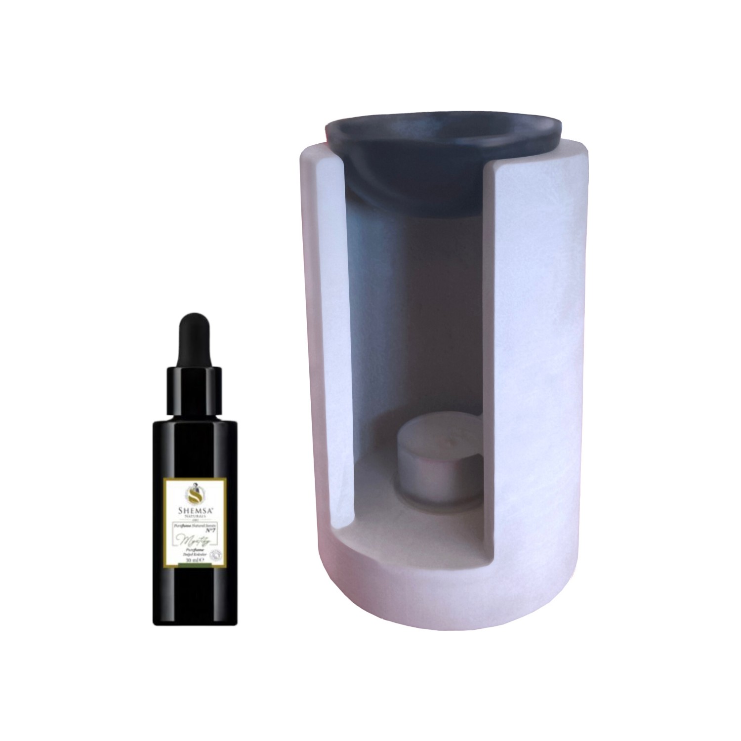 Shemsa Naturals Buhurdanlık Seti ( Concart Curve + Purefume Fiyatı