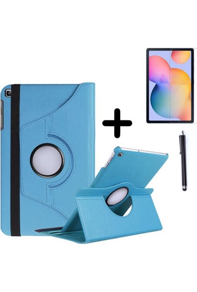 Gogoplus Samsung Galaxy Tab A7 Lite SM-T220 Dönebilen Tablet Kılıfı - Mavi Gogoplus Samsung Galaxy Tab A7 Lite SM-T220 Dönebilen Tablet Kılıfı - Mavi