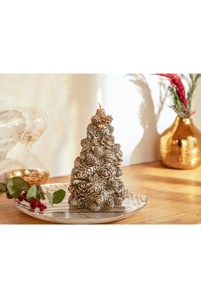 English Home Cone Mum 9.5X9.5X16 cm Bronz