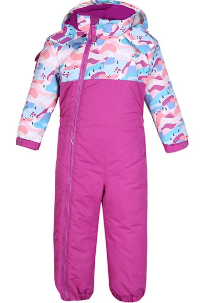 Phibee Bebek Çocuk Kış Giyim Su Geçirmez Sevimli Kayak Takım Tek Parça Kar Takımları (12M-3YEARS Eski) (Yurt Dışından)