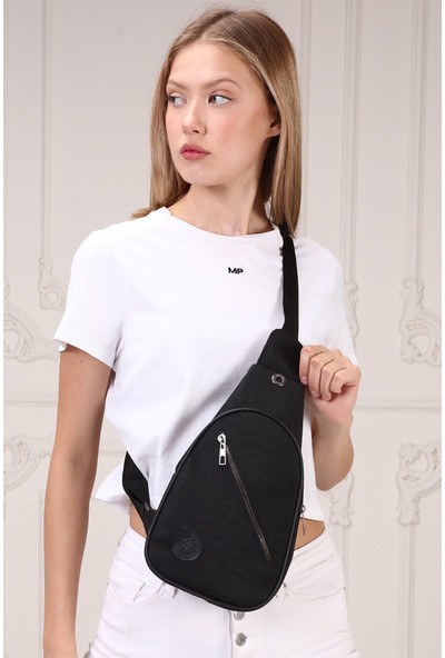 Hanselis Sırt ve Göğüs Çantası Unisex Klinkır Kumaş Siyah Çapraz Bodybag Çanta Hanselis Sırt ve Göğüs Çantası Unisex Klinkır Kumaş Siyah Çapraz Bodybag Çanta