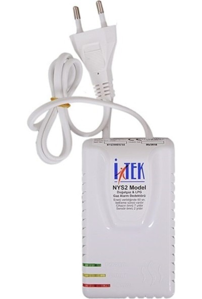 Itek Nys-3 Gaz Alarm Cihazı Itek Nys-3 Gaz Alarm Cihazı