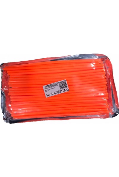 Motospartan JANT TELİ KILIFI [PİPET] TURUNCU