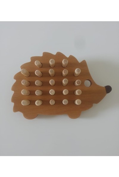 Mucit Eller Tak Çıkar Ahşap Kirpi