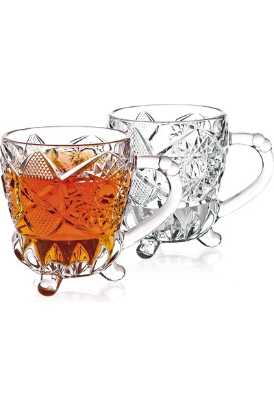 Paçi Kristal 6'lı Cam Kupa