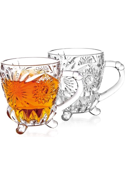 Paçi Kristal 6'lı Cam Kupa