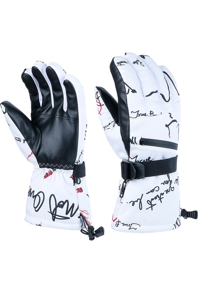 Beauty Life Kar Kayak Eldivenleri Su Geçirmez ve Rüzgar Geçirmez (Yurt Dışından)