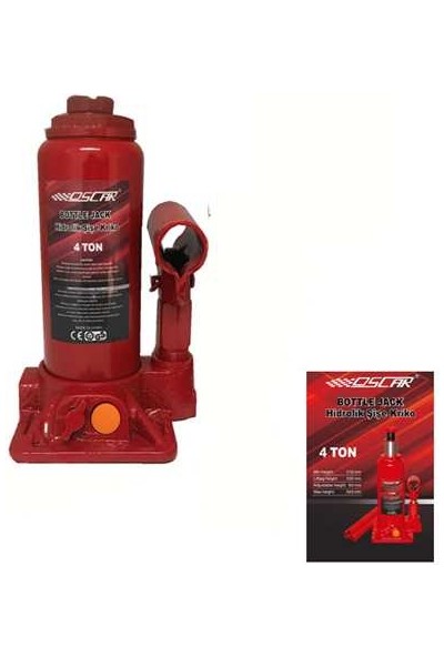 Oscar Şişe Tip Kriko-4 Ton