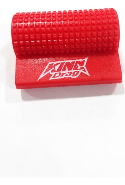 Motospartan MOTOSİKLET VİTES PEDAL LASTİĞİ KIRMIZI