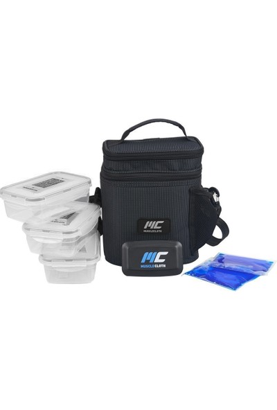 Musclecloth Termo Çanta Seti Siyah