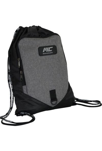 Musclecoth Sackpack Spor Çanta Siyah/gri