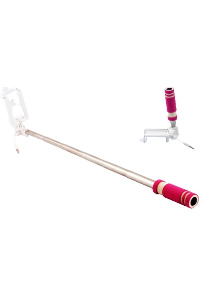 Elba Kablolu Selfie Çekim Çubuğu (5 Renk) Elba Kablolu Selfie Çekim Çubuğu (5 Renk)